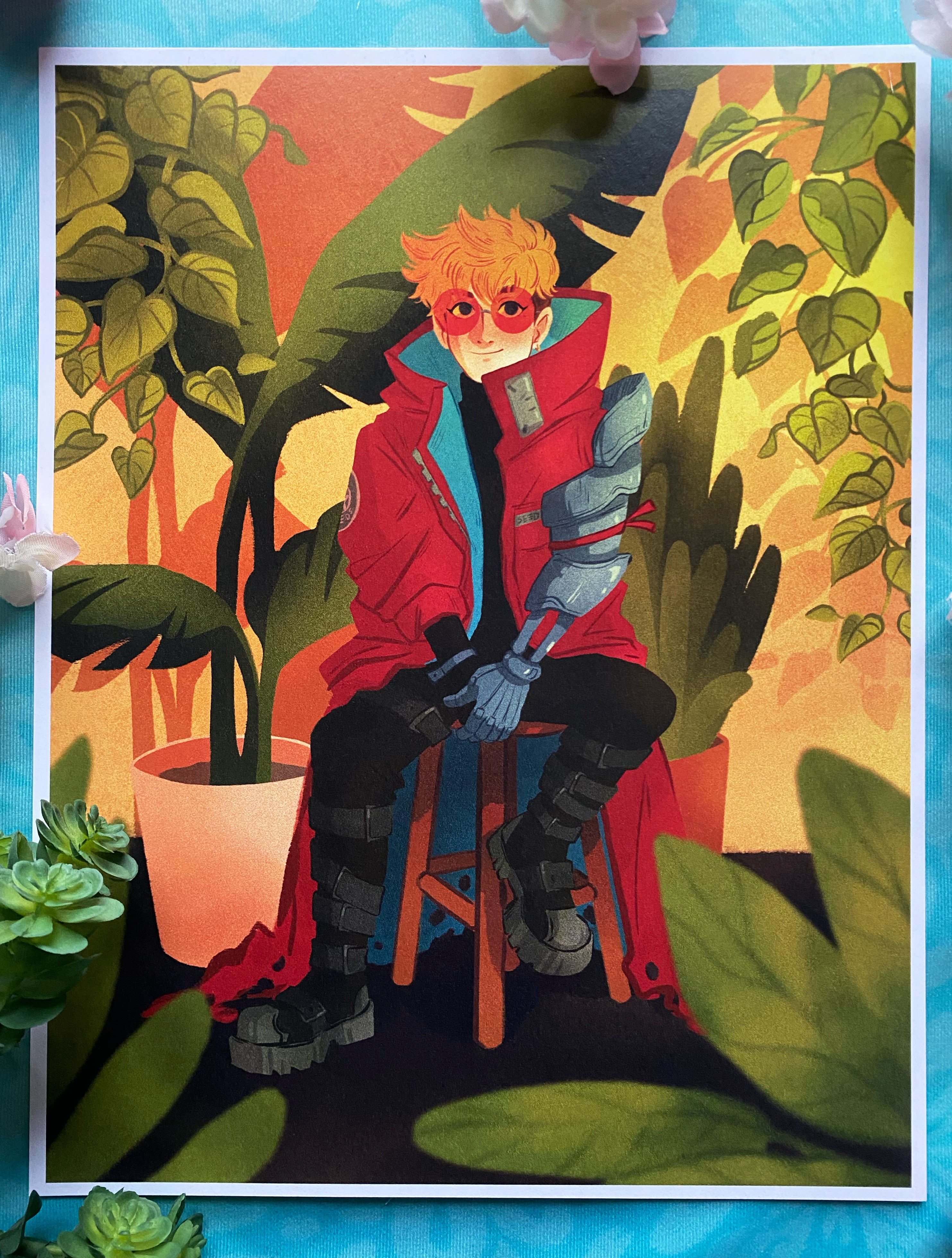 Plant Boy Print – TabbyAddams Illustration